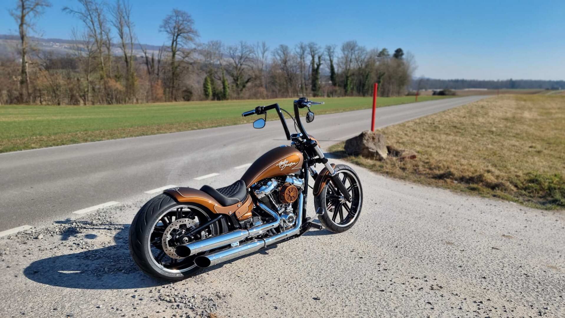 M8 Breakout Umbau - Custombike und Harley-Davidson Werkstatt Aargau