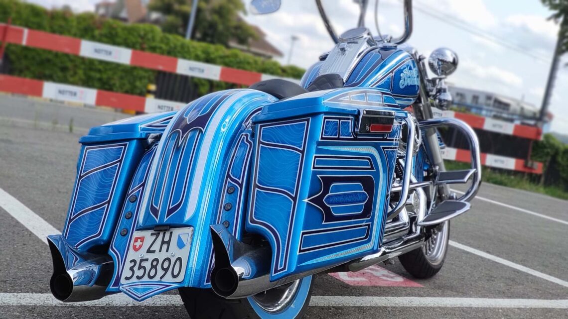 Road King Chicano Bagger - Custombike und Harley-Davidson Werkstatt Aargau